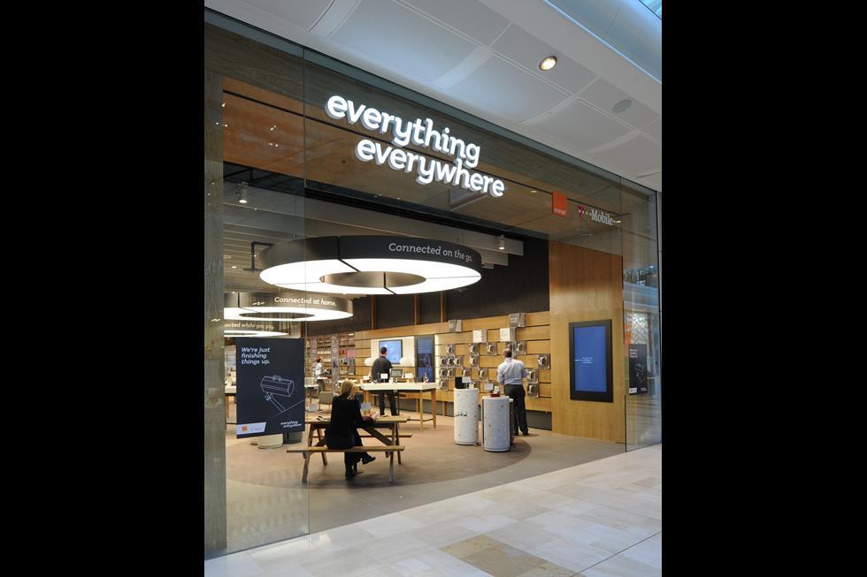 In pictures: Everything Everywhere new store model, Westfield, London ...